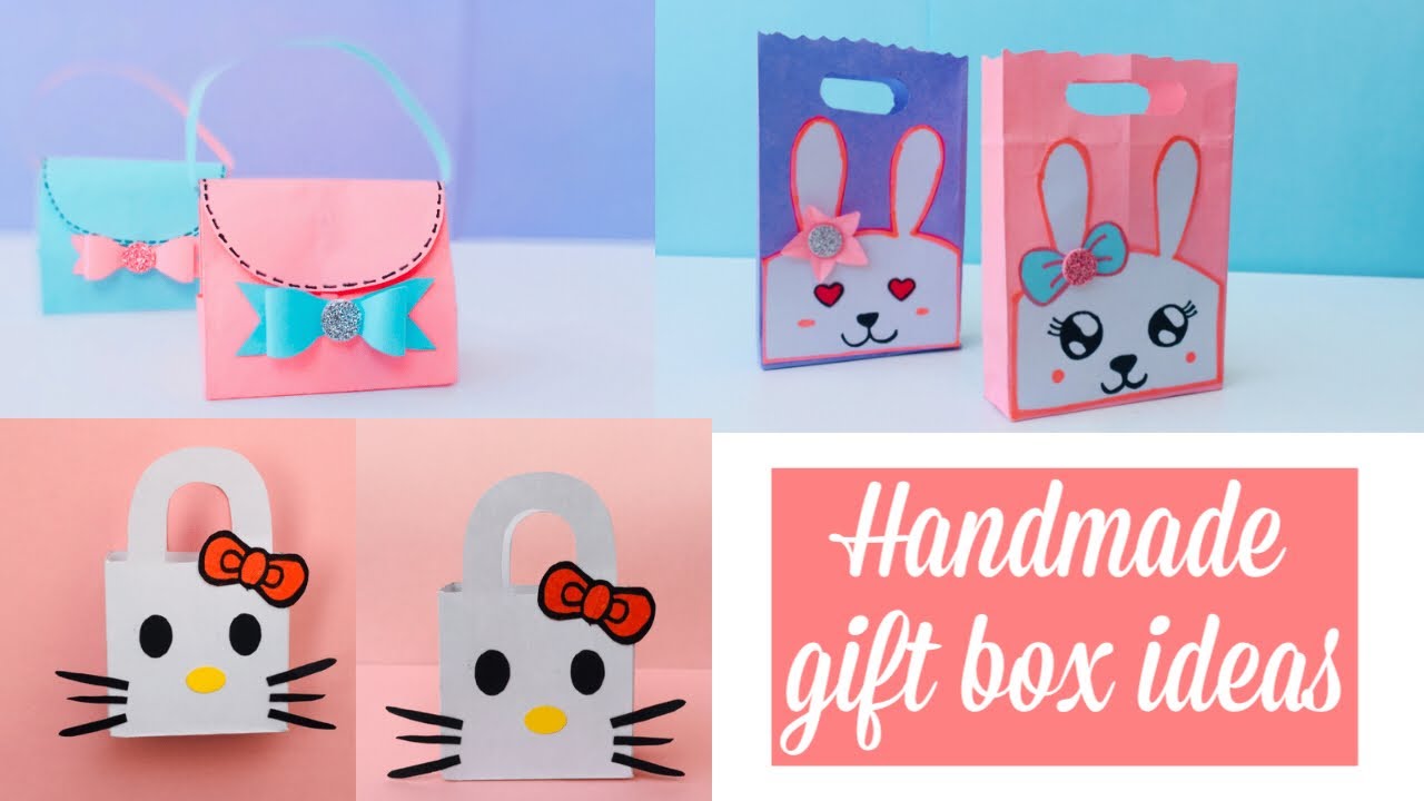 3 Diy Gift Box Ideas For Best Friend|Handmade gift box ideas|How to ...