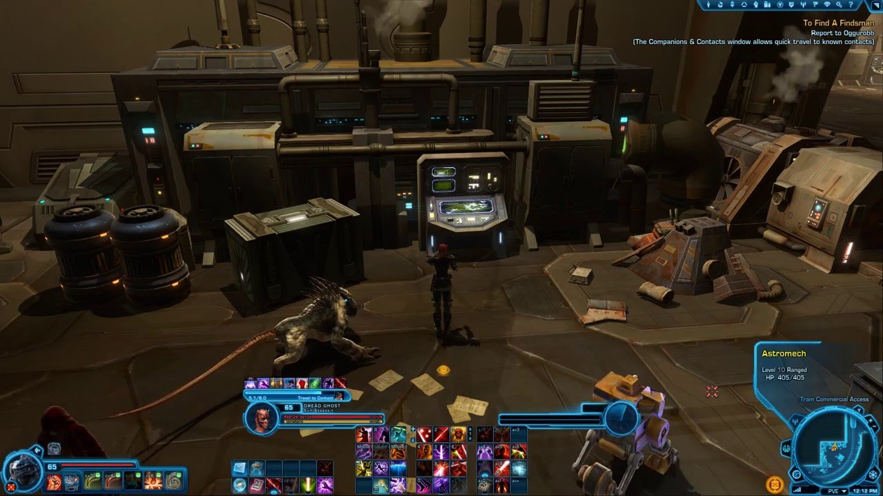 SWTOR - KotFE To Find A Findsman - Yuun Recruitment mission - YouTube