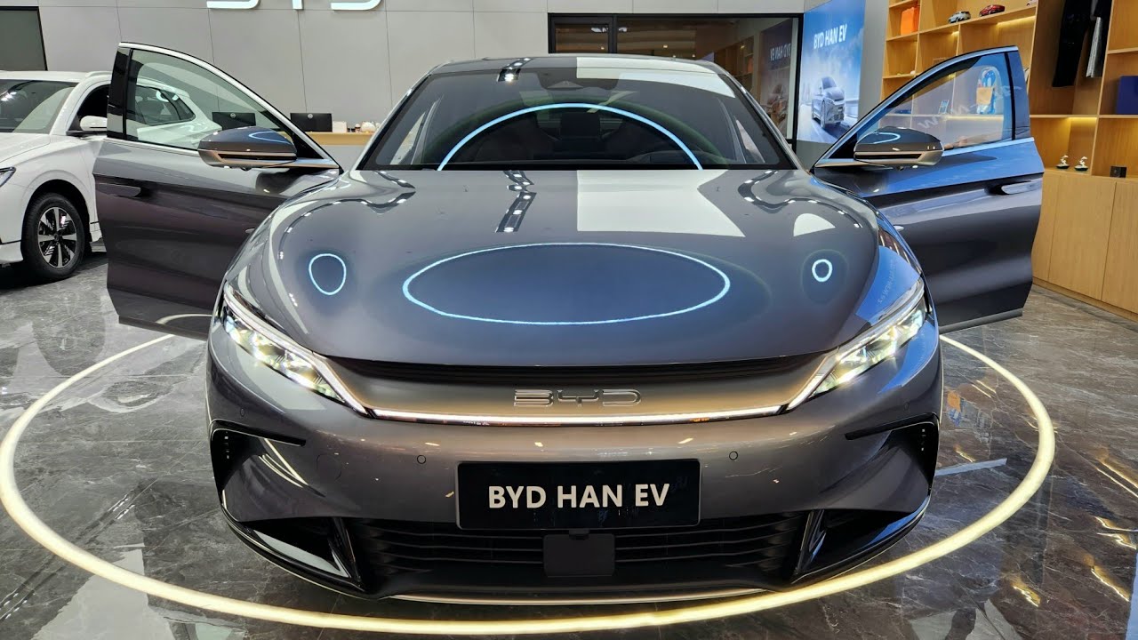 2024 BYD Han EV Perfect Luxury Electric Sedan | Walkaround & Detail ...