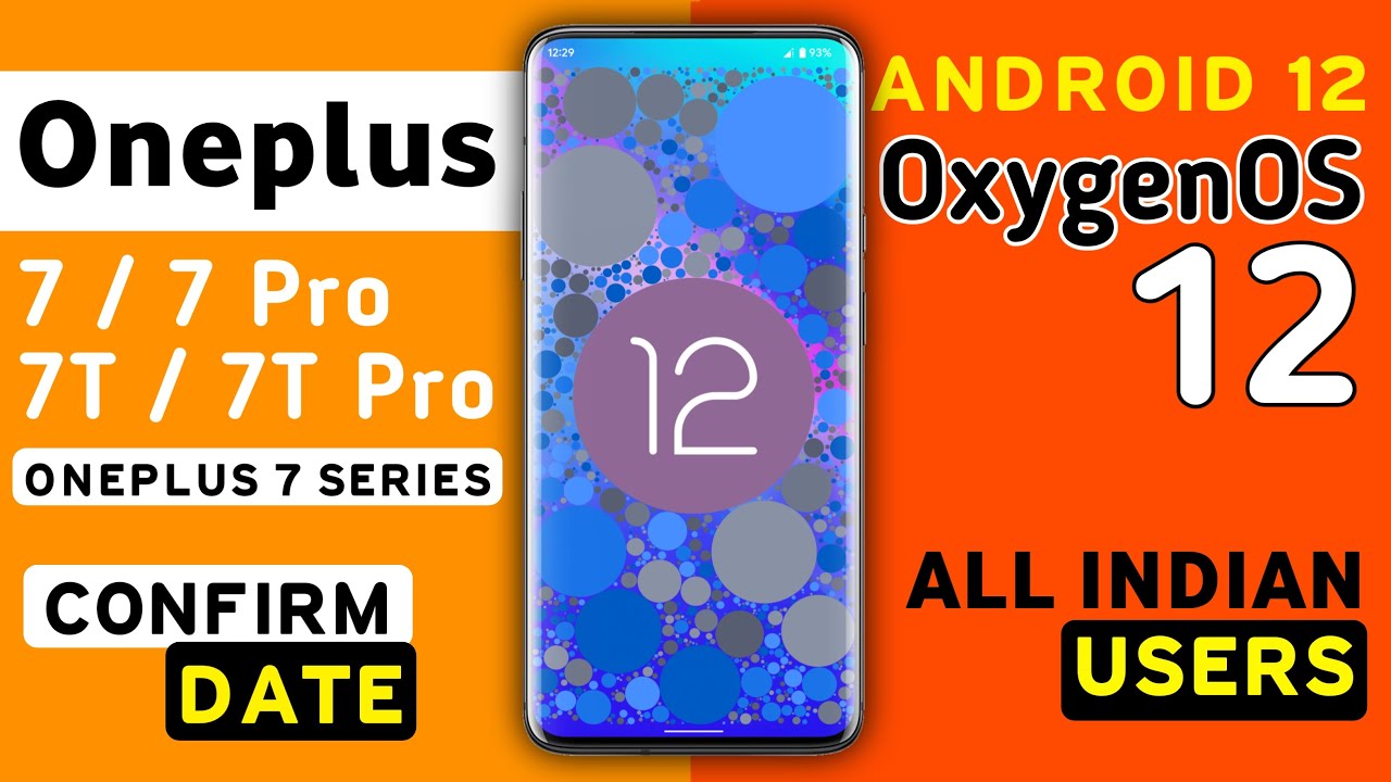 Oneplus 7,7 Pro,7T,7T Pro OxygenOS 12 Android 12 New Update | 7/7 Pro,7T/Pro New Update # ...