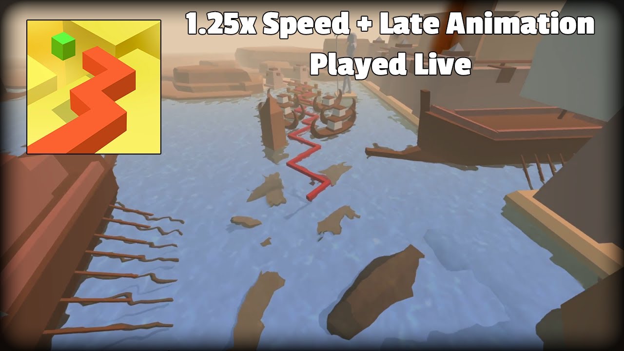 Dancing Line - The Exodus (1.25x speed + Late Animation) - YouTube