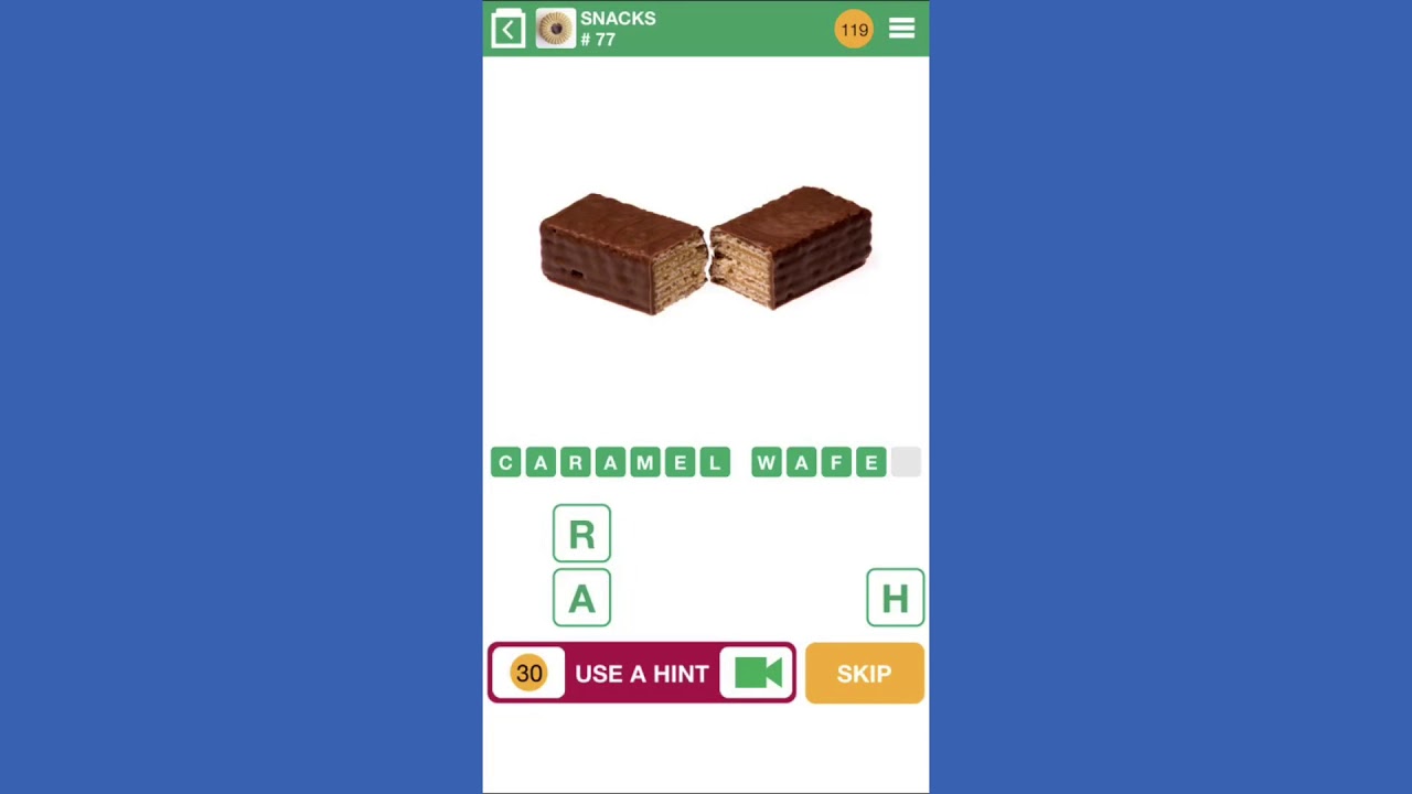 100 Pics Quiz - Snacks 76-100 Answers - YouTube