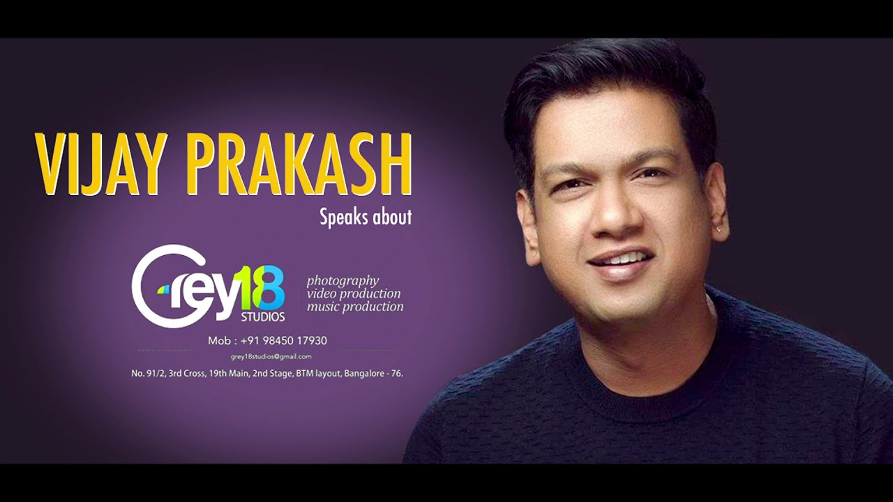 Vijay Prakash I Giridhar Divan I Grey18 Studios - YouTube