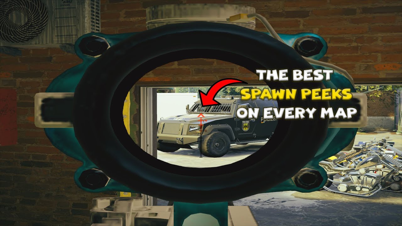 THE BEST SPAWN PEEKS IN RAINBOW SIX SIEGE - YouTube
