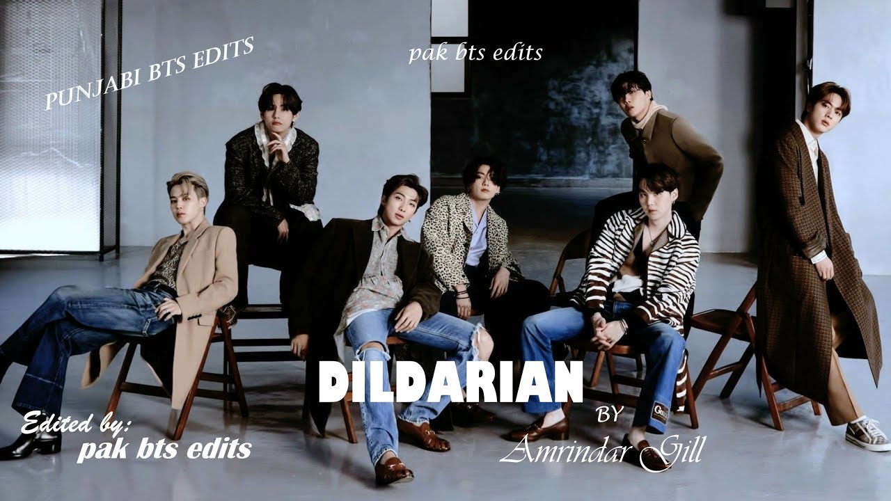 Dildarian BTS fmv || BTS fmv || Punjabi song edit || Indian song - YouTube