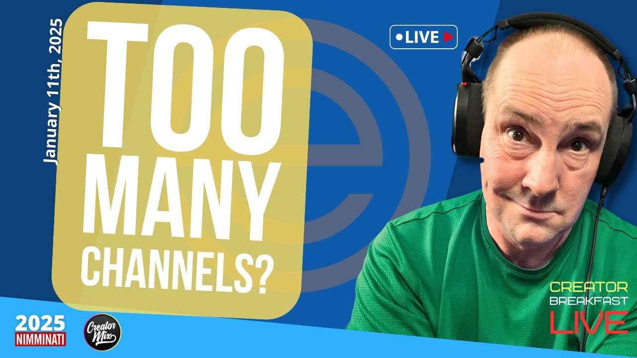 YouTube Limits Channel Creation - Creator Breakfast LIVE - YouTube
