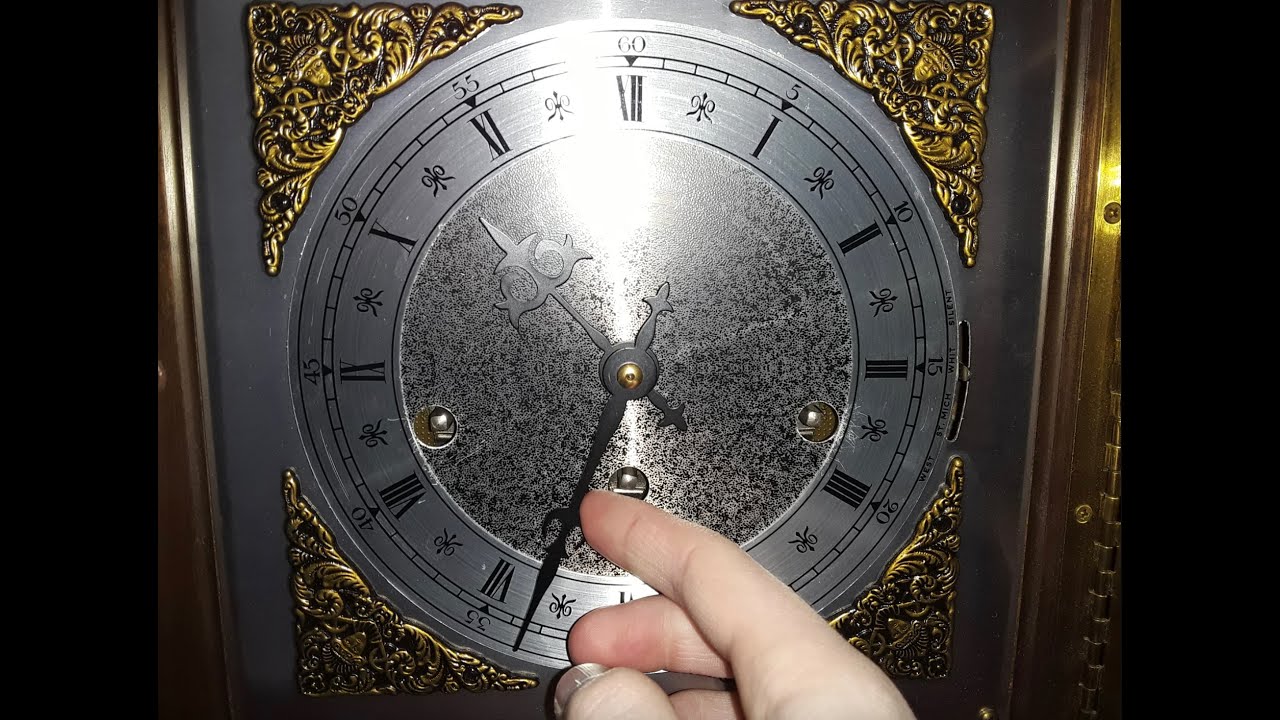 (SOLD) 1960 - 1980's Hamilton "Whitehall" Triple Chime Bracket Mantle ...