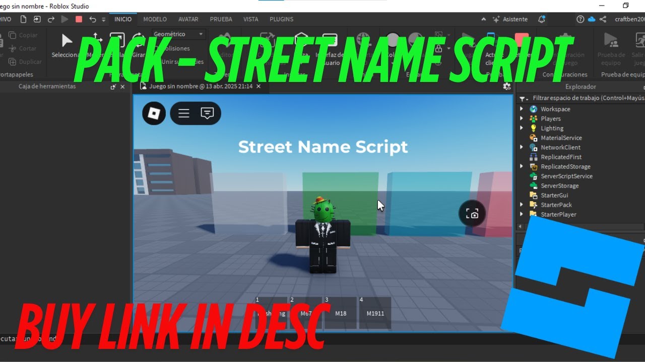 STREET NAME SYSTEM - ROBLOX STUDIO - YouTube