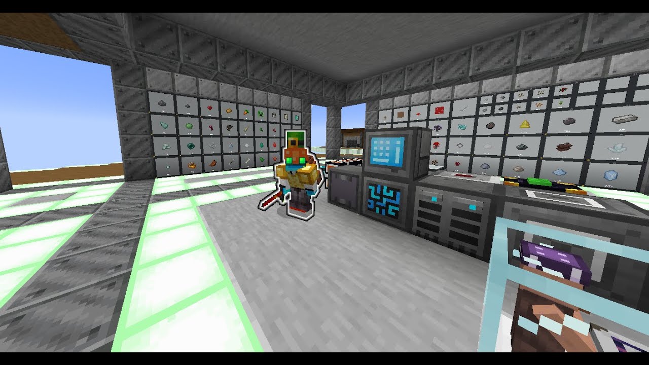 FTB SKIES | Episode 5 | Helloooo Refined Storage! - YouTube