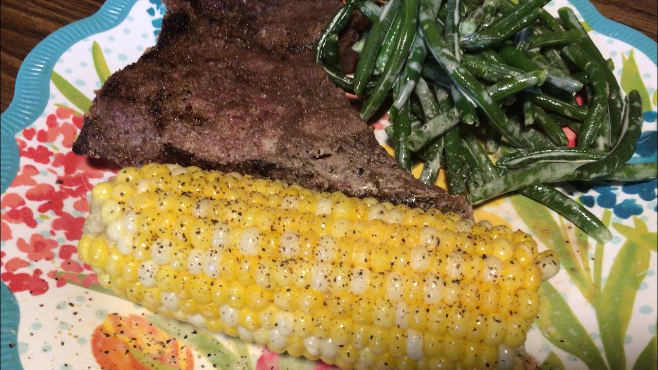 Steak, string beans & corn on the cob, come check out what’s for dinner ...
