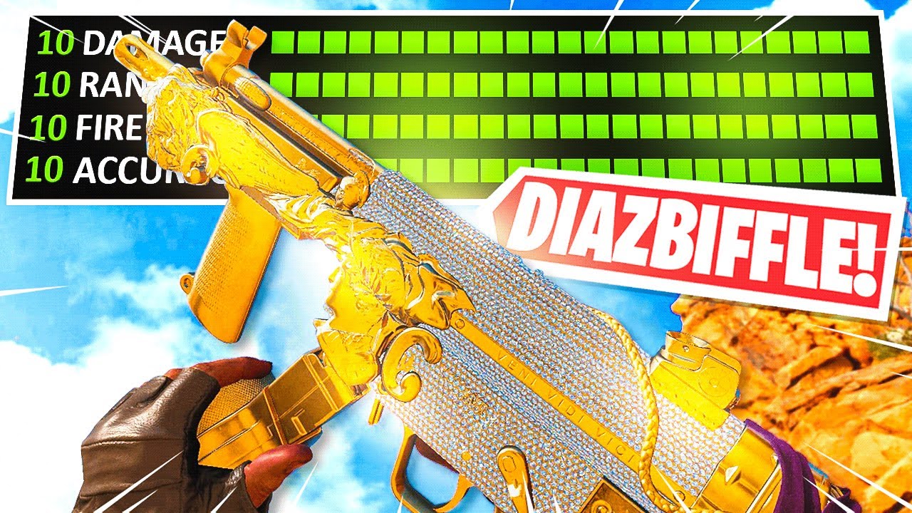 DIAZBIFFLE'S COLD WAR MP5 in WARZONE! (Best CW MP5 Class Setup) - YouTube