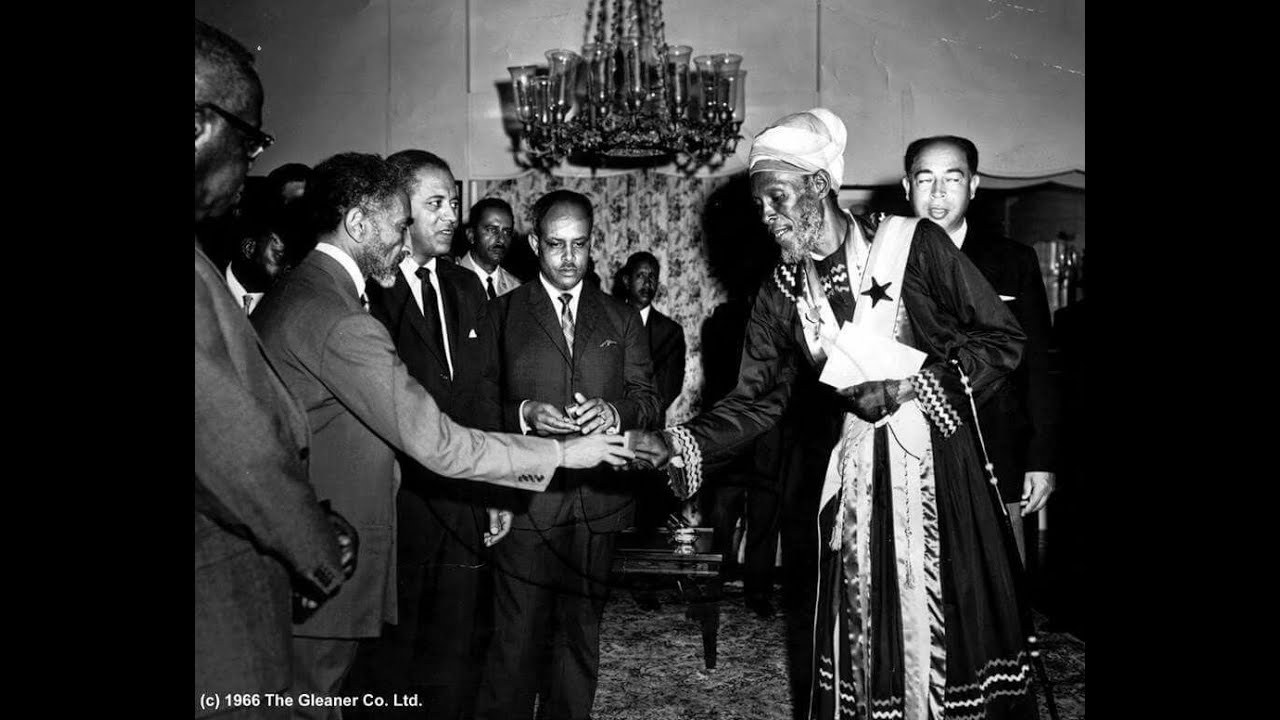 The Buddha Is Haile Selassie Prince Emmanuel And Marcus Garvey