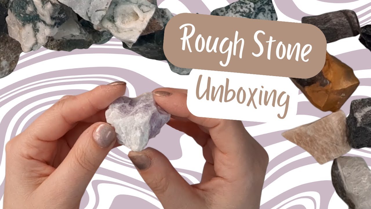 Gems by Mail Rough Stone Unboxing - YouTube