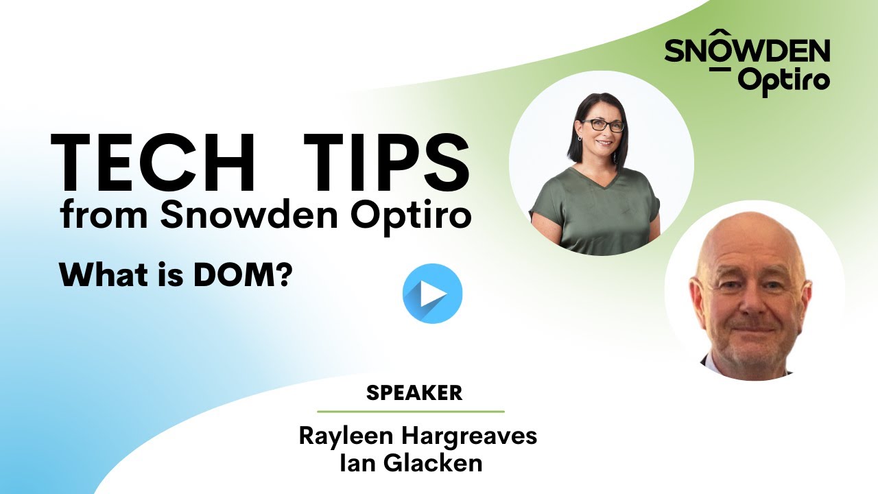 TECH TIPS – What is DOM? by Ian Glacken and Rayleen Hargreaves ...