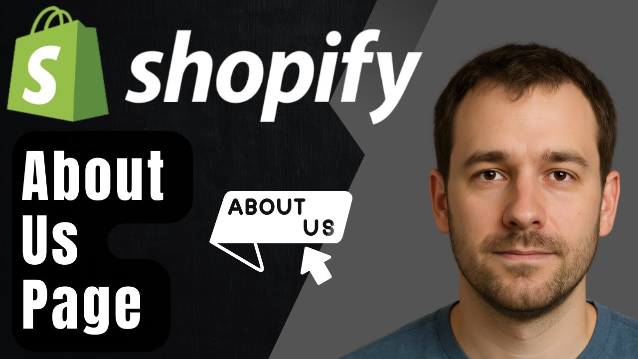 How to Make an About Us Page on Shopify (Step-by-Step 2025 Tutorial ...
