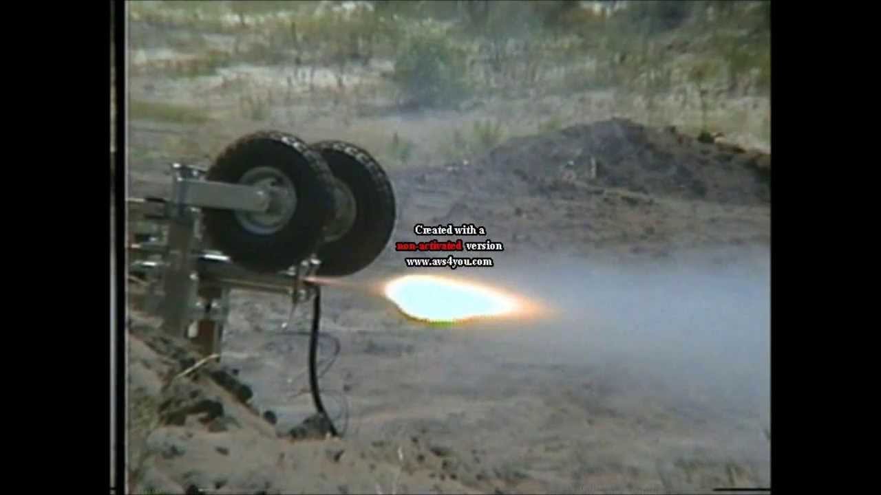 Rocket Motor - Ammonium Nitrate Composite Propellant - PEM Test 1 - YouTube