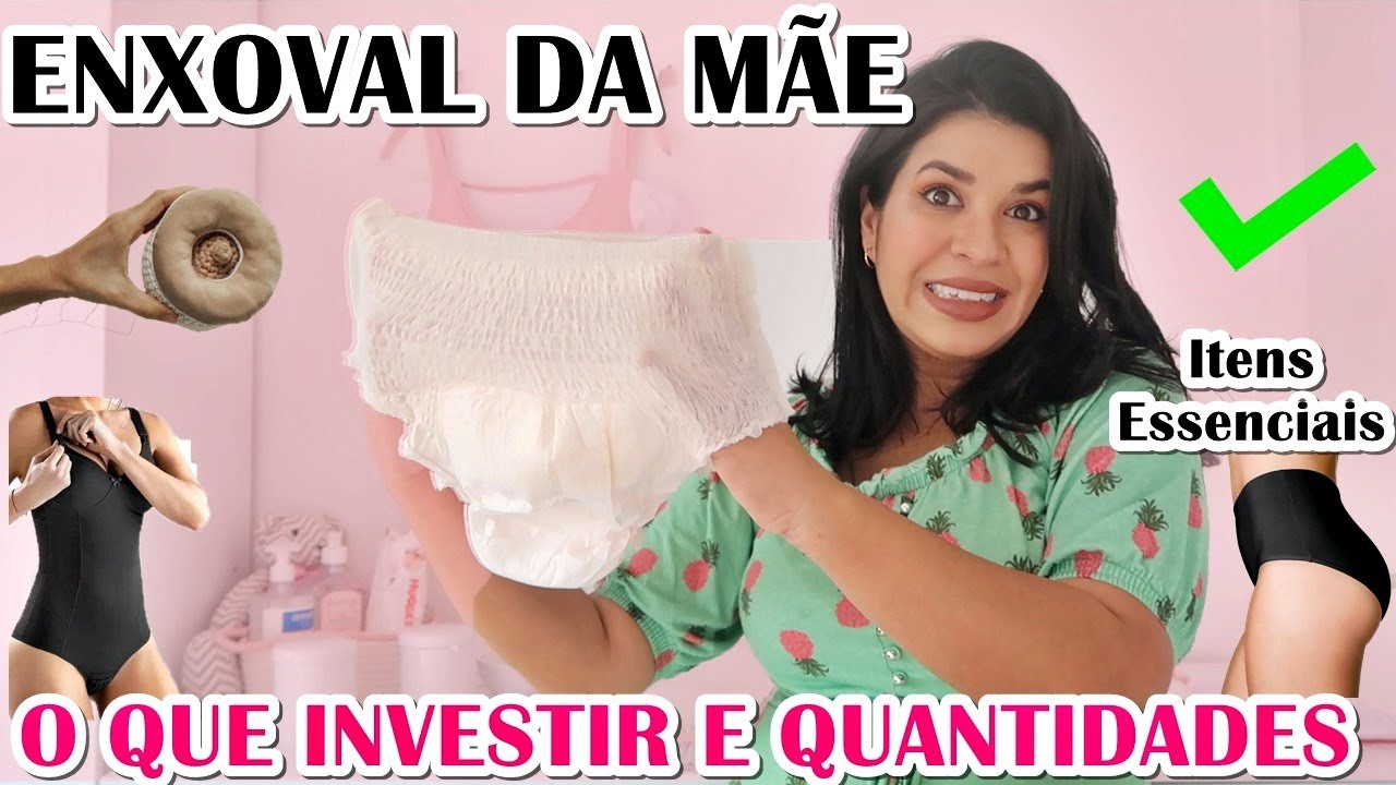 ENXOVAL DA MÃE: MALA DE MATERNIDADE E PÓS PARTO | Ju Tomé - YouTube
