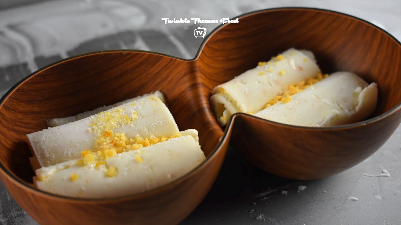 Magic Pops Popping Candy Lemon Orange Flavour Ice Cream Roll - YouTube