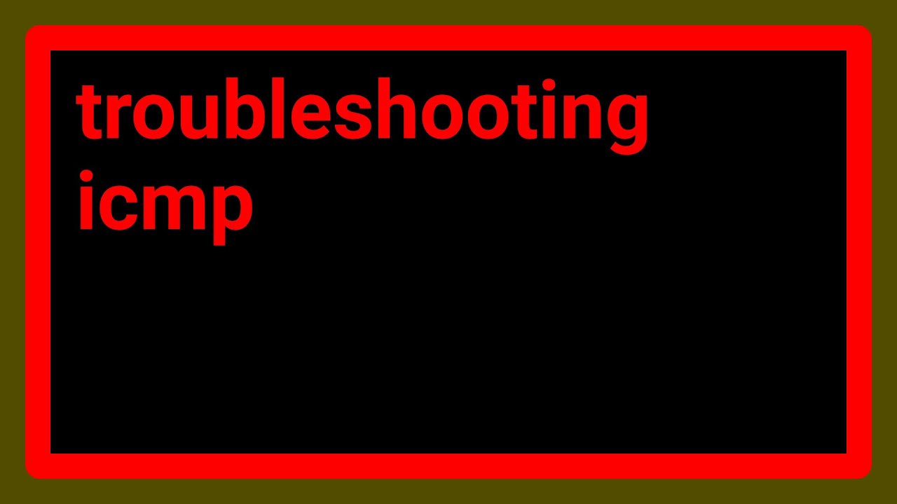 What is the purpose of using a large ping packet? - YouTube