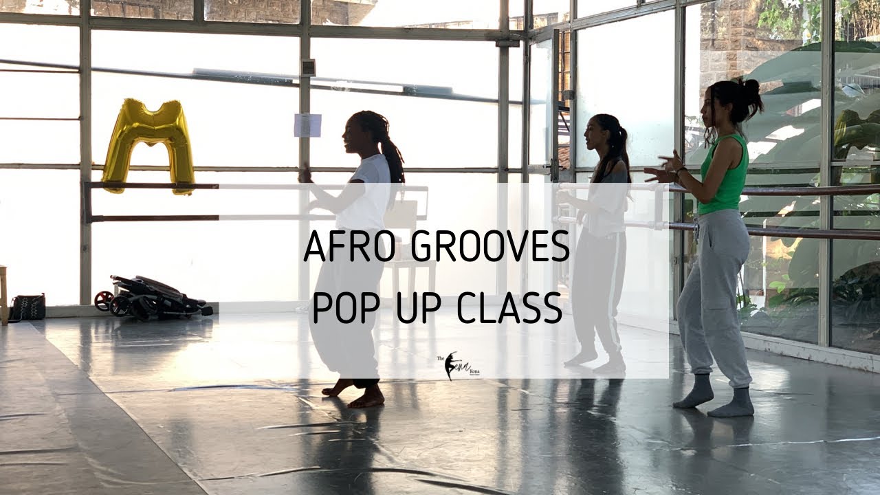 Afro Grooves Pop Up Class - YouTube