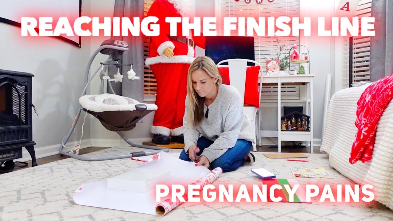 REACHING THE FINISH LINE | PREGNANCY PAINS | Vlogmas Day 21 | Family 5 ...