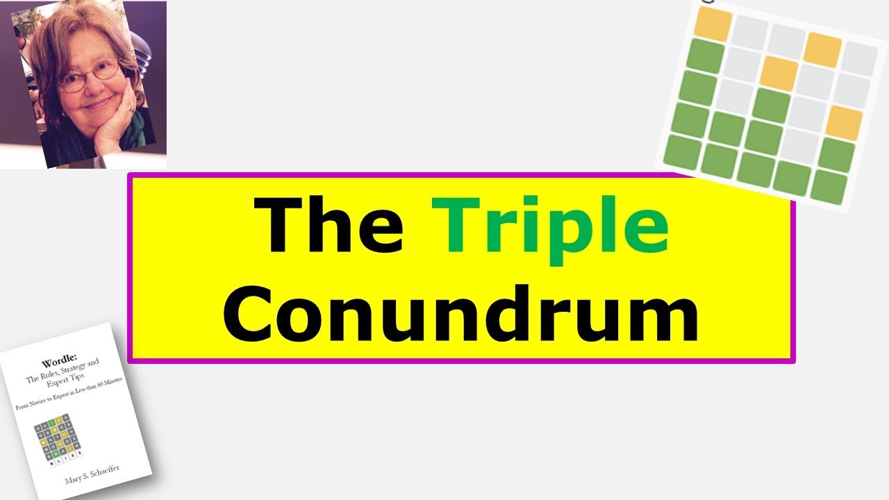 Wordle: Dealing with Three Vowels - YouTube