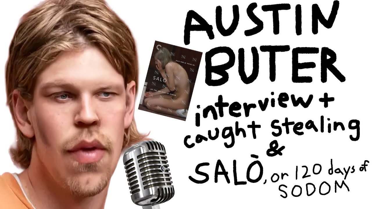 OUR INTERVIEW W/ AUSTIN BUTLER! Caught Stealing + POOP DINNER Salò ...