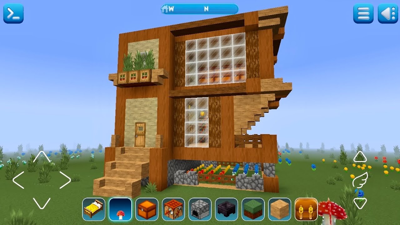 Realmcraft #503 | Modern Wooden House 🏠 - YouTube