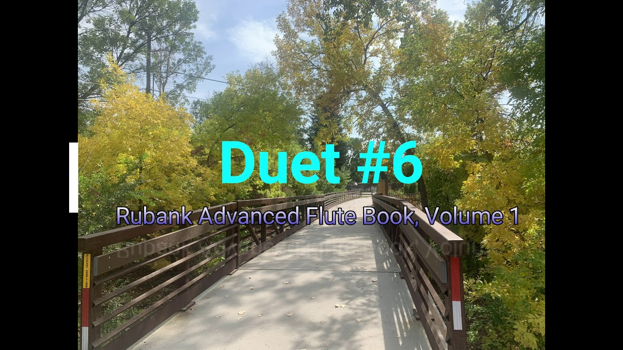 Rubank Advanced Flute Book Volume 1, Duet #6 - YouTube