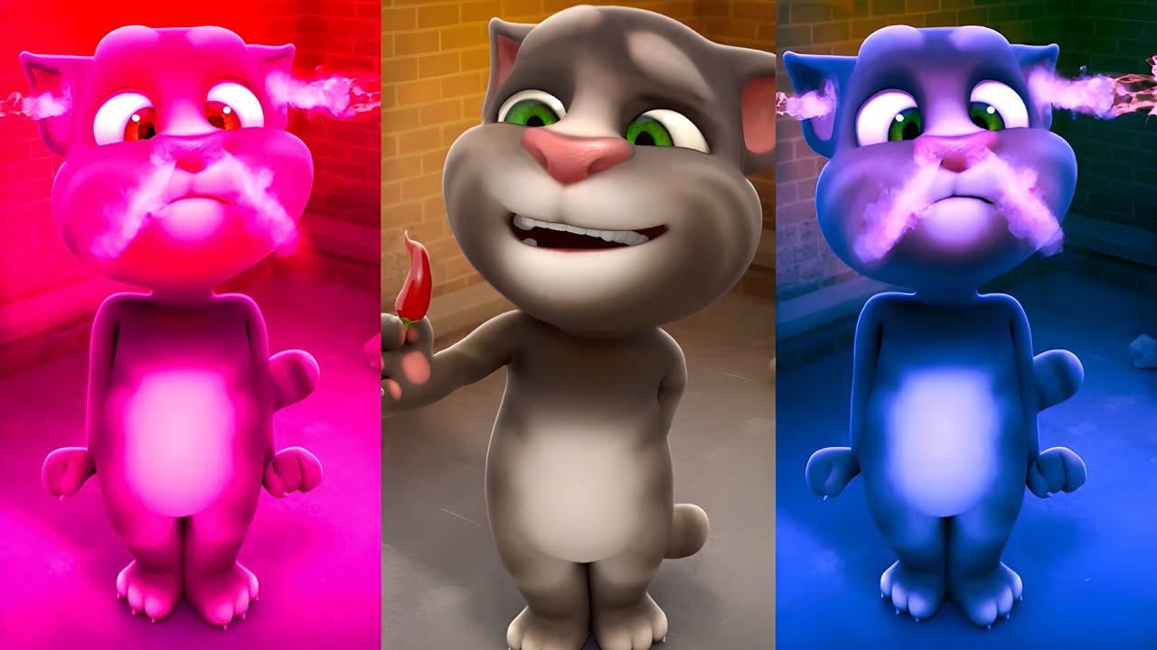 Talking tom cat and Shape Evolution: Race and Run Game gameplay (Part 2 ...