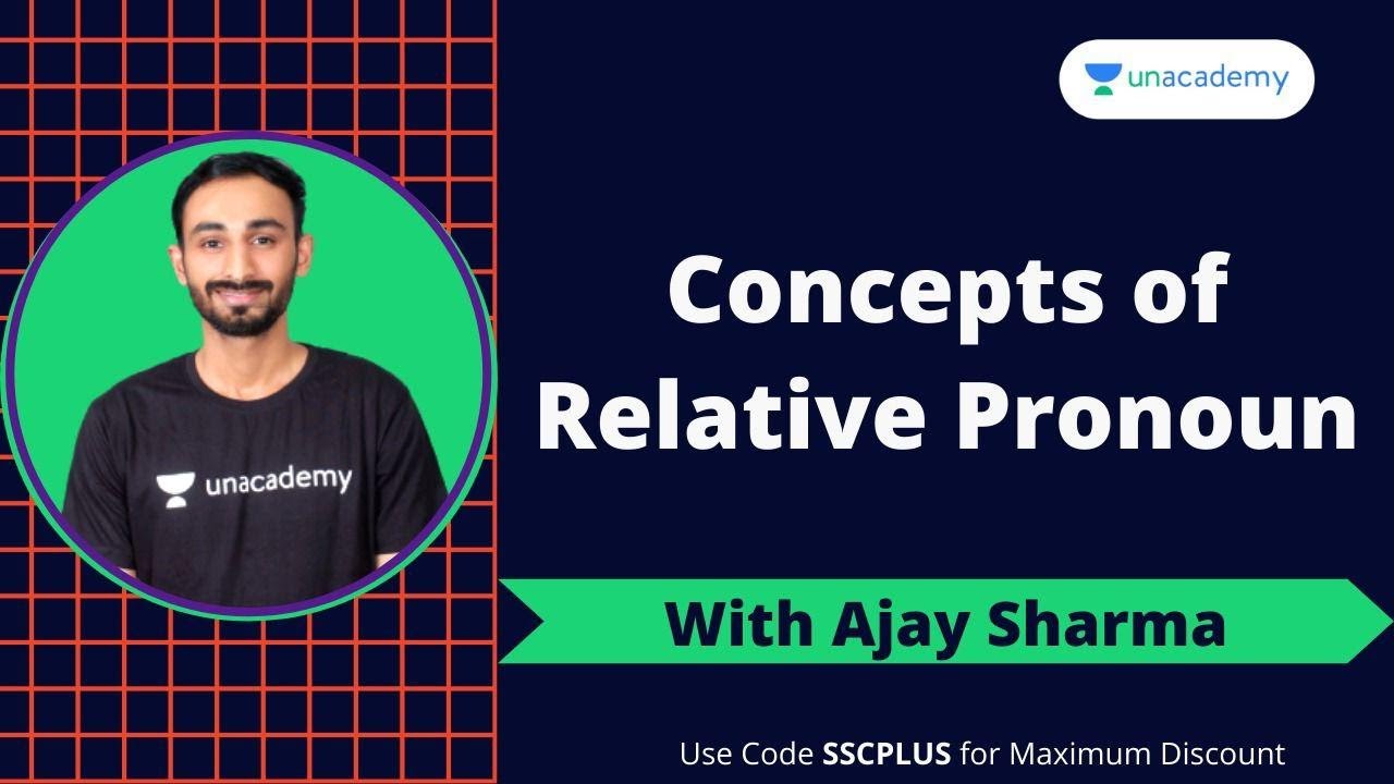 Concepts of Relative Pronoun Part 1 for SSC - YouTube