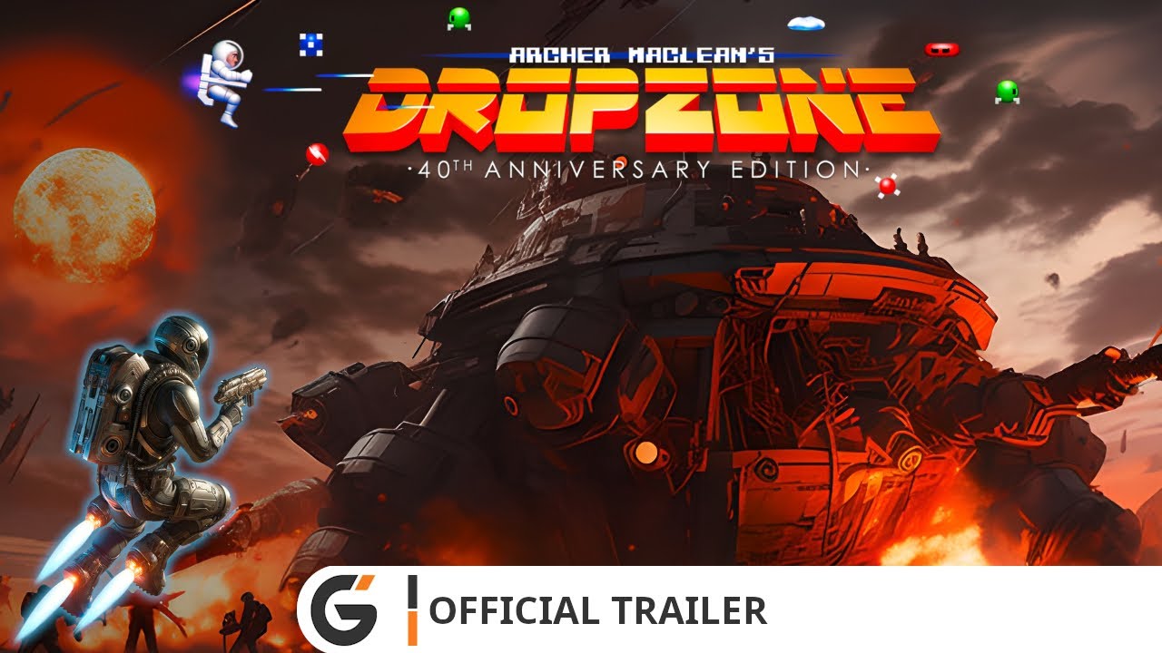 Archer Maclean's DropZone 40th Anniversary Edition - Official trailer - YouTube