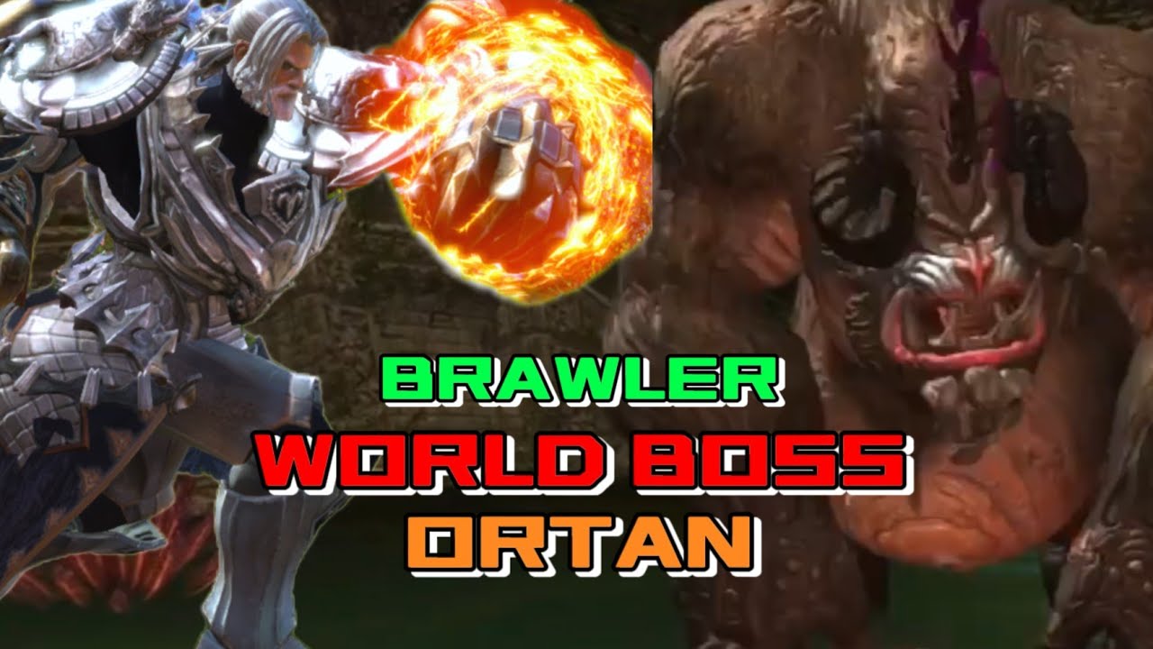 Tera-Console || World Boss Ortan || Brawler gameplay (no commentary) - YouTube