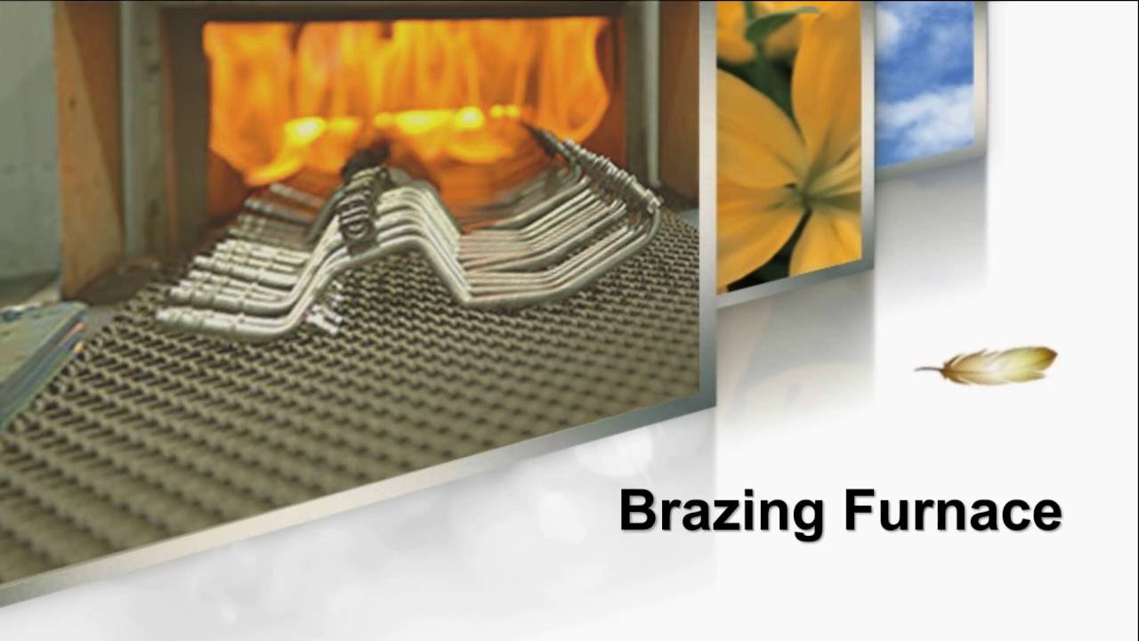 Mesh belt high temperature electric brazing equipment - YouTube
