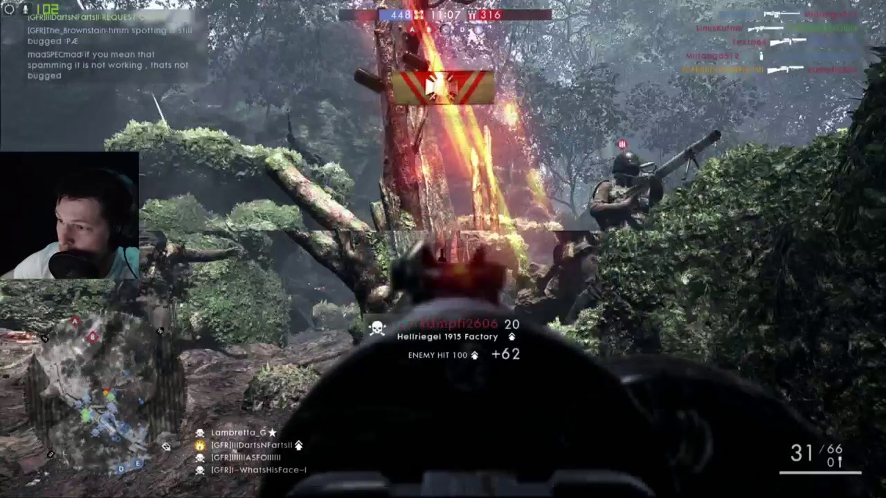 Battlefield 1 - Hellriegel on Argonne forest - YouTube