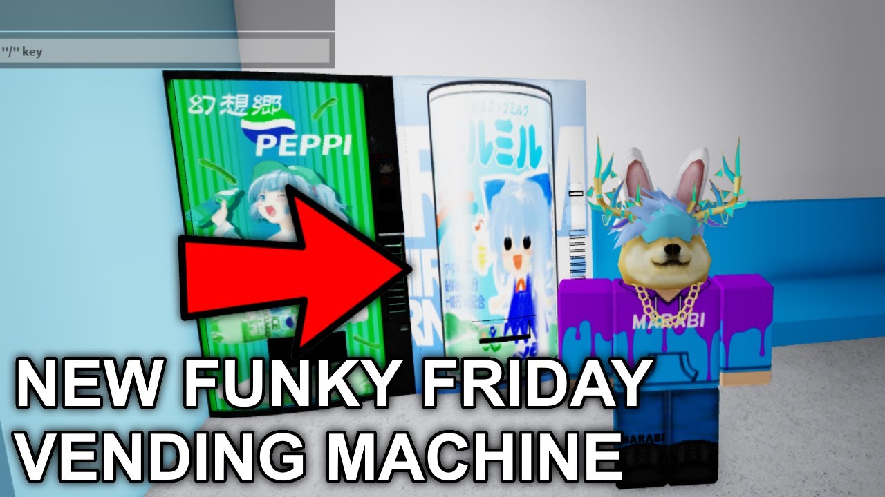 new funky friday vending machine showcase - YouTube