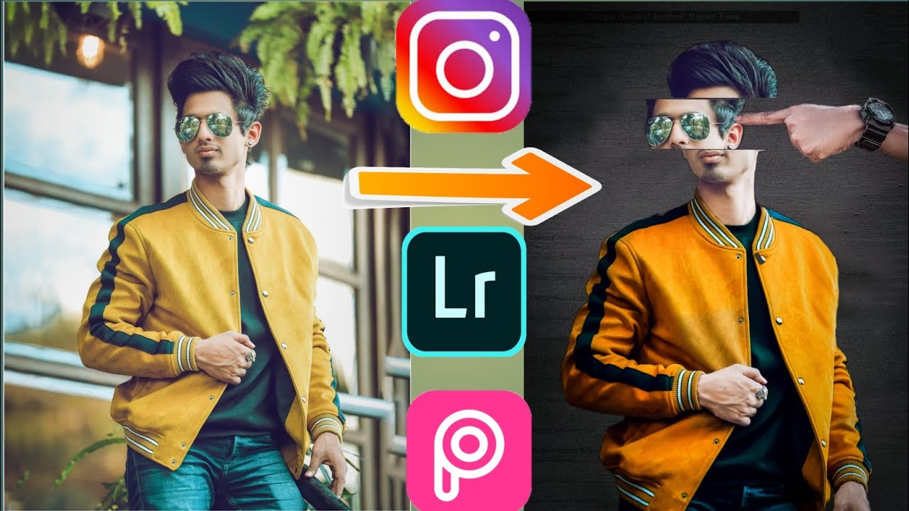 FACE SLIDE PHOTO EDITING || SLIDE EYES BY HAND PHOTO EDITING IN HINDI ...