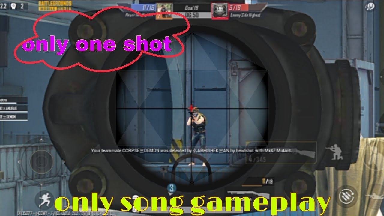 BGMI Gun game Gameplay || 🇮🇳🇮🇳🇮🇳battleground mobile India only song ...
