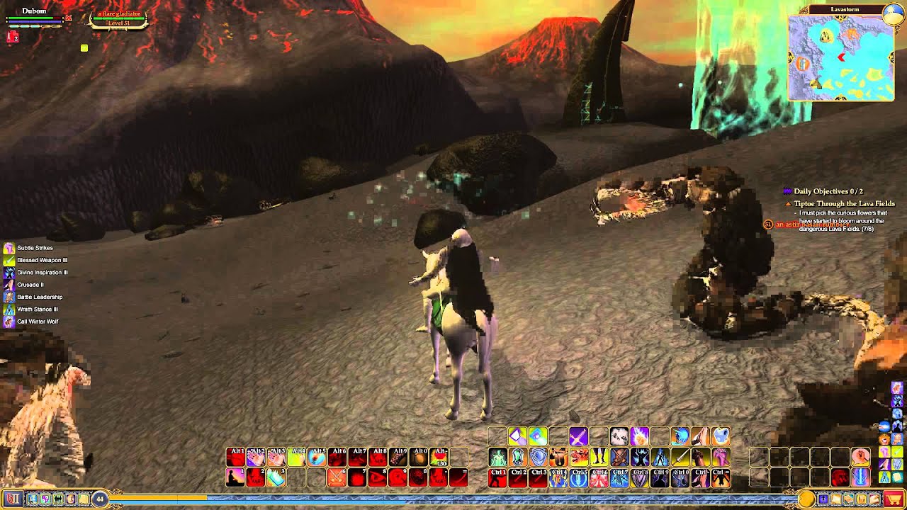 EverQuest 2 - Lavastorm - Kipukas - Tiptoe Through The Lava Fields ...