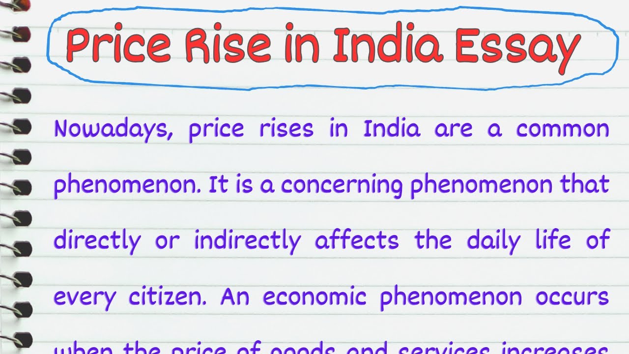 Price Rise In India Essay YouTube price-rise-in-india-essay-youtube
