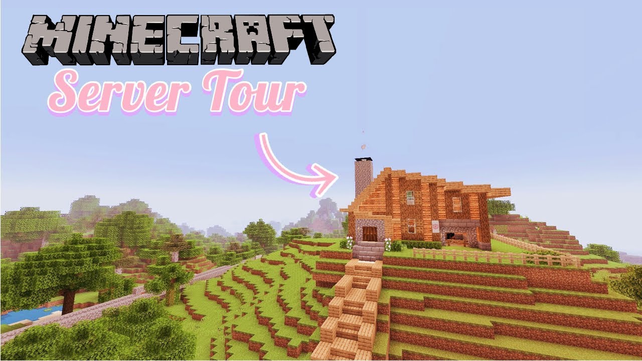 A Tour Of My Minecraft Server 🌼 - YouTube