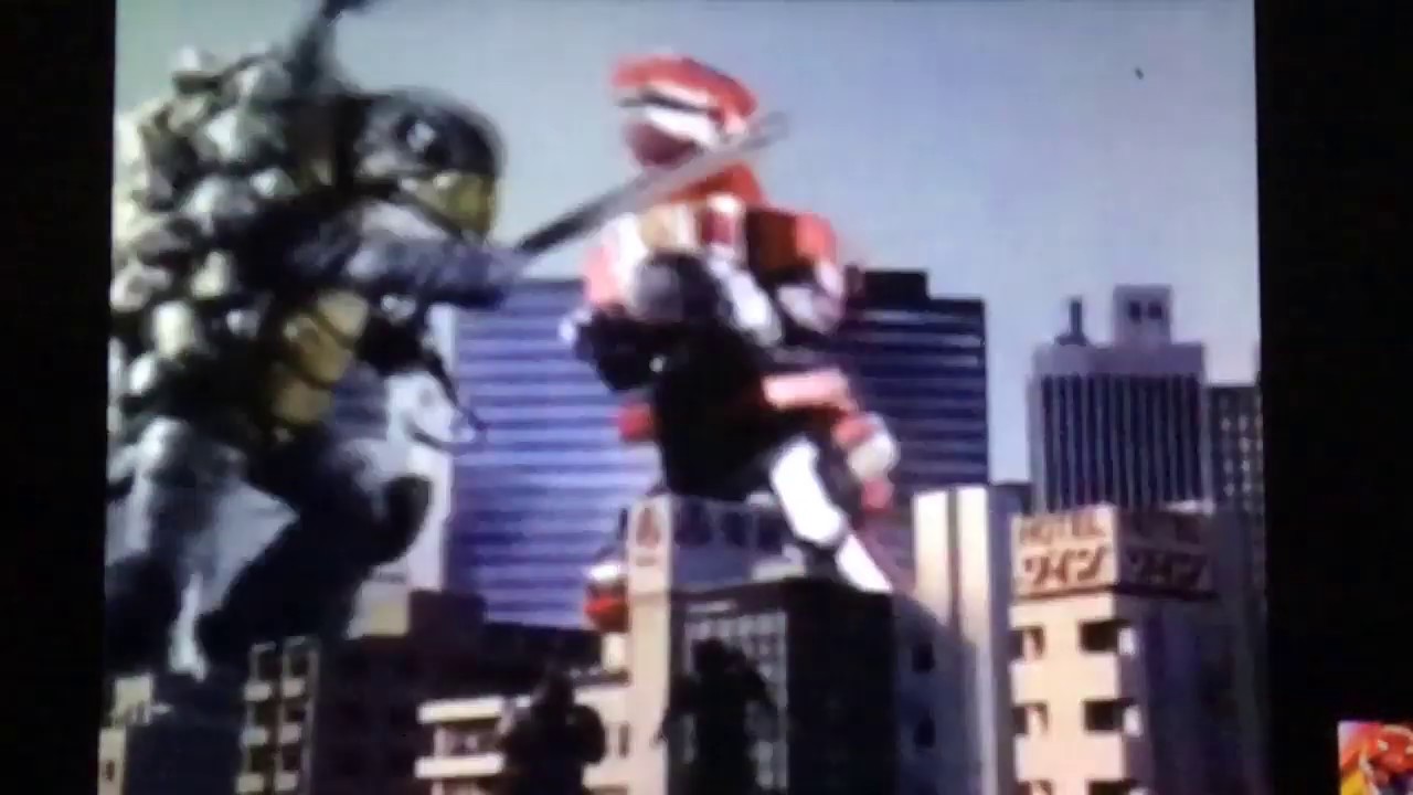 Mmpr episode 22 power rangers vs shellshock - YouTube