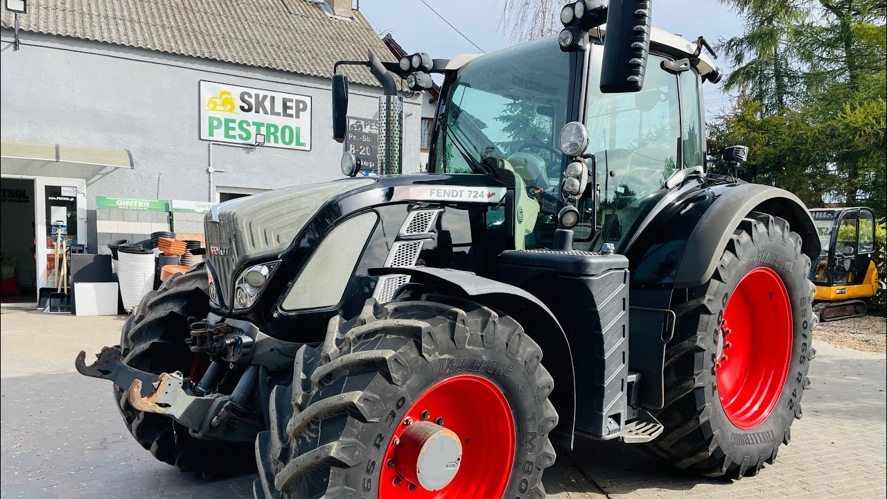 Fendt 724 Vario Profi Plus BLACK BEAUTY, 2014 rok, GPS, 55 km/h ...