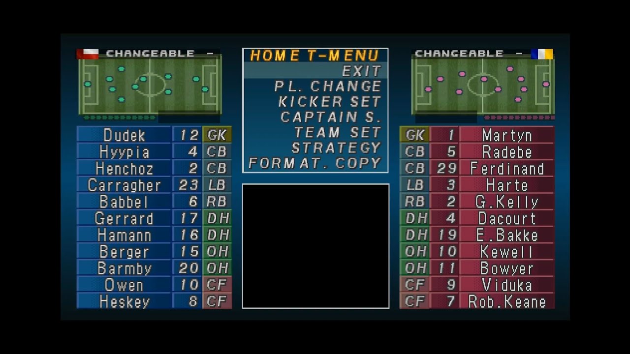 Liverpool - Leeds United / Winning Eleven 2002 (PES2) - YouTube