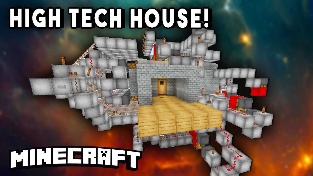 HIGH TECH SMART HOUSE (Entire House In One Room!) - YouTube