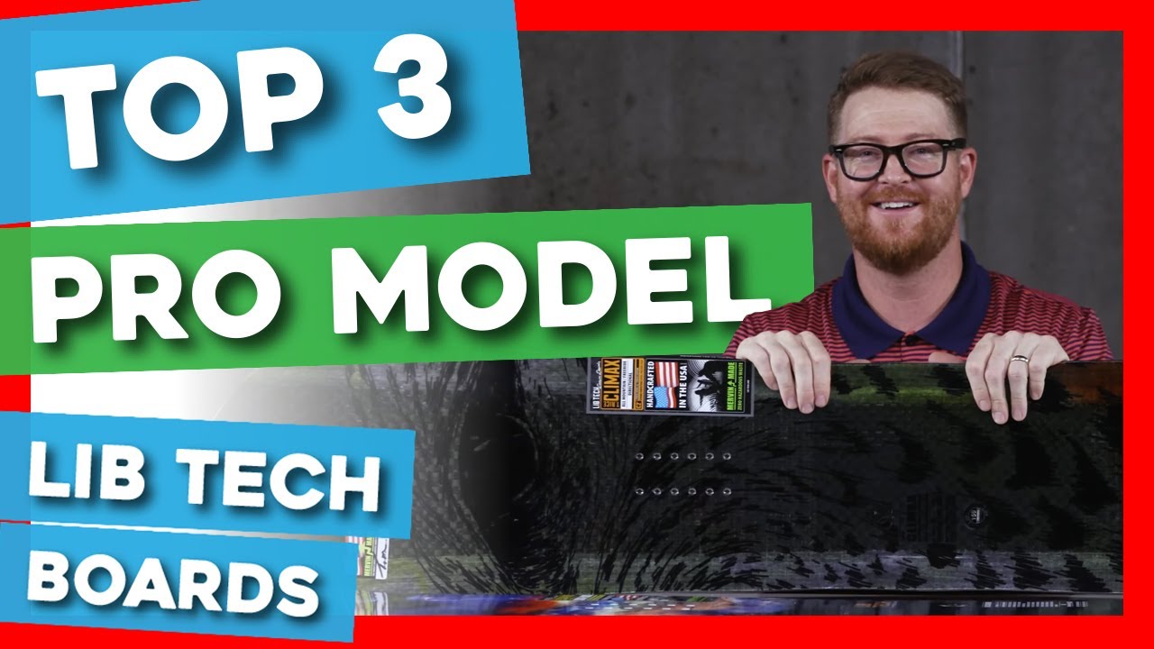 Top 3 Pro Model Lib Tech Snowboards of 2020 - YouTube