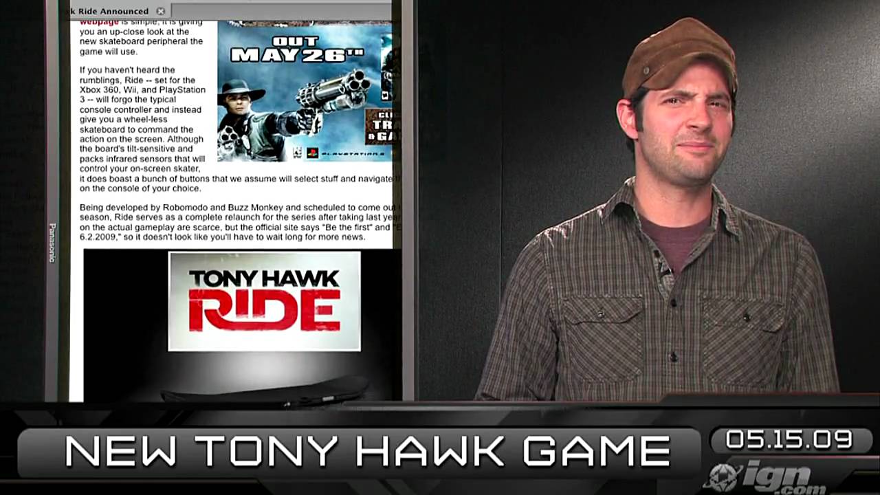 IGN Daily Fix, 5-15: Tony Hawk and Our Friday Giveaway - YouTube