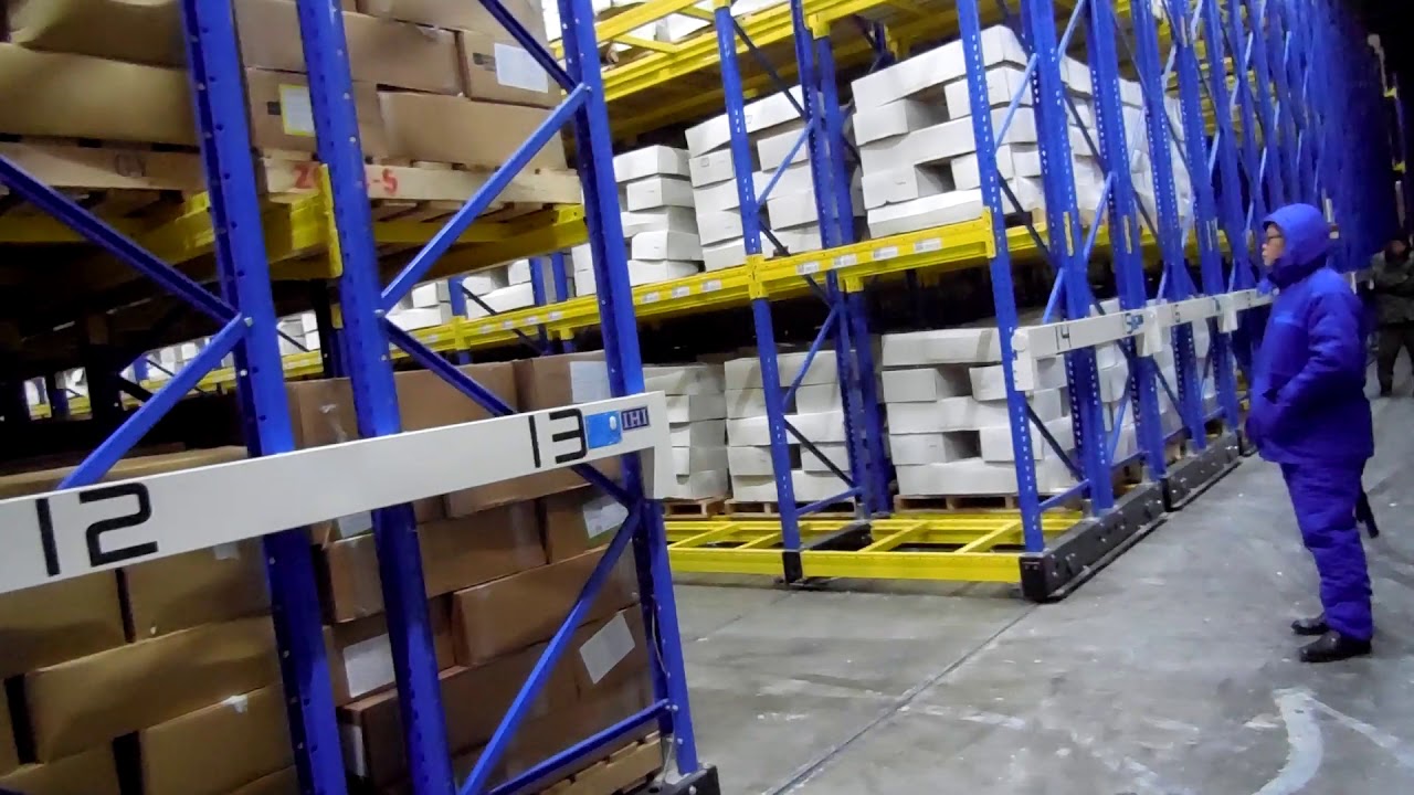 Heavy Duty Scale Electric Mobile Racking System From Bejing Jiuwei ...