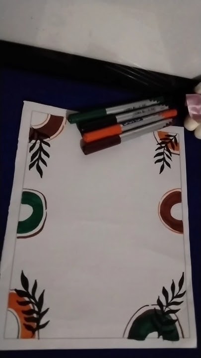 Project front page design 🌺🌱#beautiful #artwork # ...