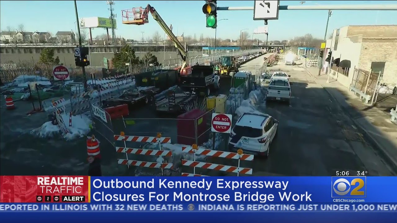 Outbound Kennedy Expressway Entrance Ramps Closed From Armitage To ...